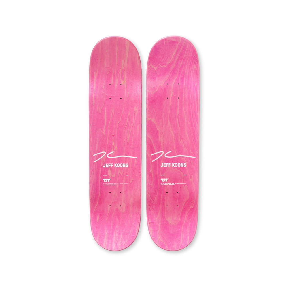 Jeff Koons Pink Panther Skateboard | Limited Edition by THE SKATEROOM