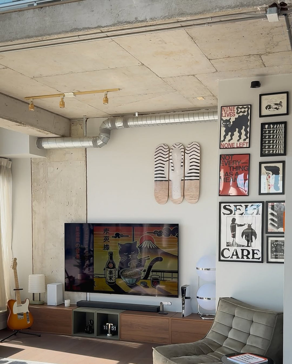 At Home | THE SKATEROOM | Skate art editions in real interiors